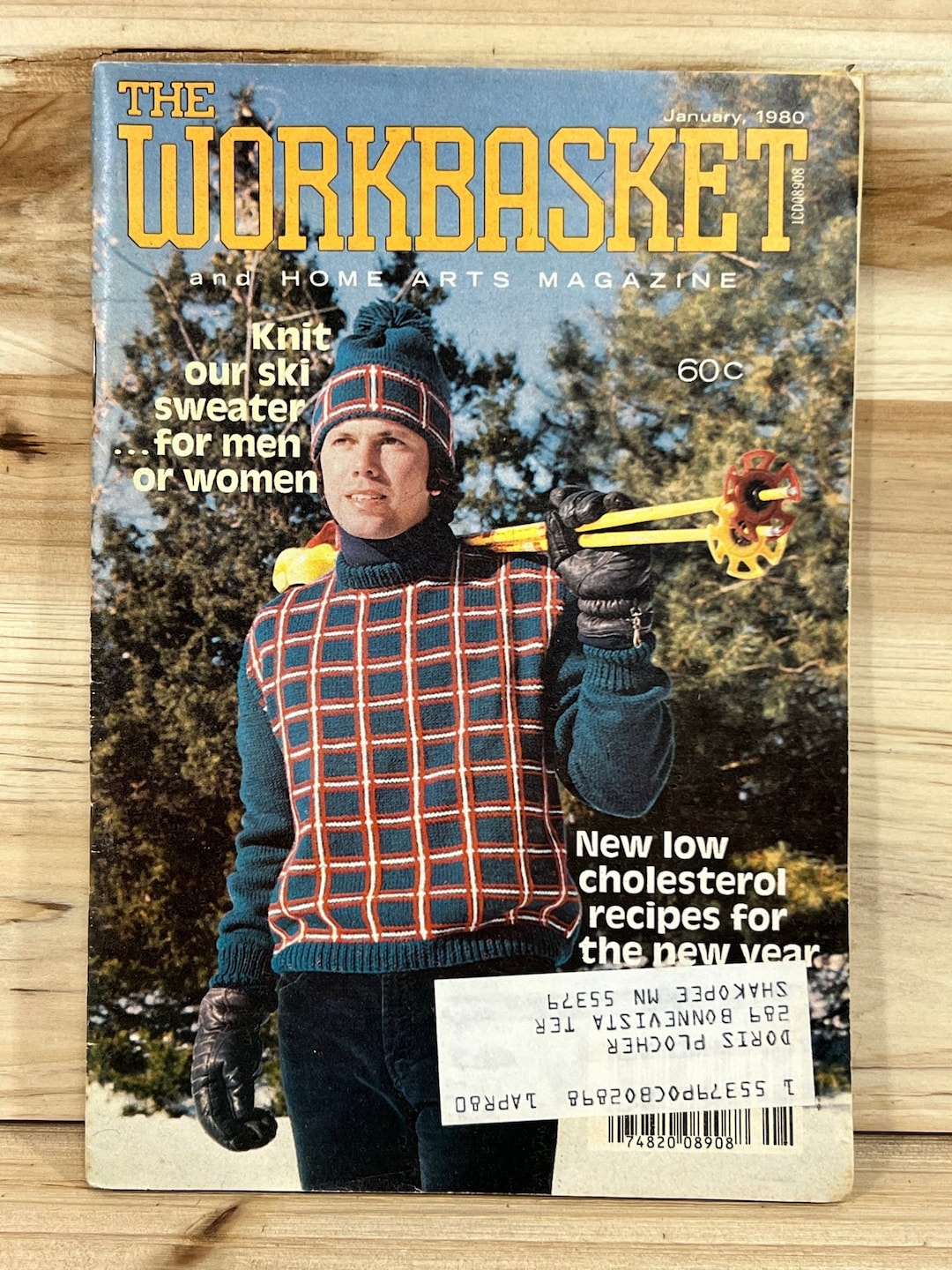 The Workbasket and Home Arts Magazine - January 1980 - Knit Ski Sweater ...