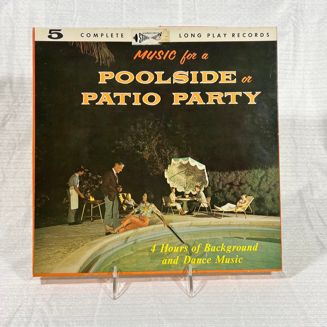 Stereo-fidelity Music for a Poolside or Patio Party Record Set - Etsy
