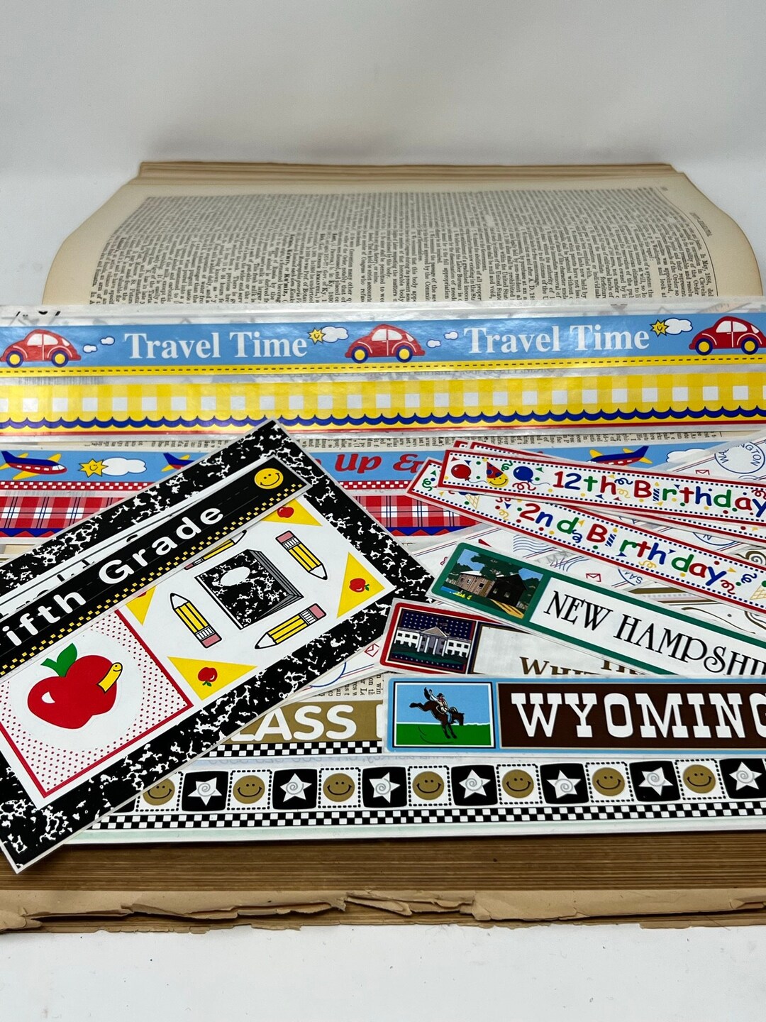 Sticker Lot #3 - Random Stickers for Scrapbooking, Journaling, Planners ...