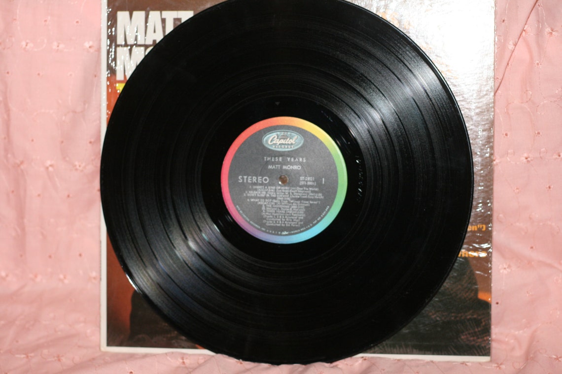 Matt Monro These Years, Record, Album, Vinyl, LP - Etsy