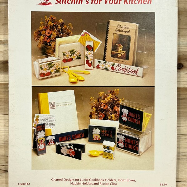 Cookbook Leaflet - Etsy