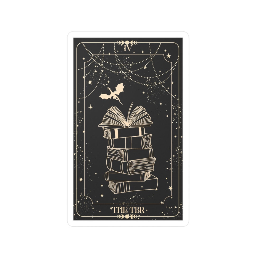 The TBR Decal Sticker Bookish Vinyl Decal to Be Read - Etsy