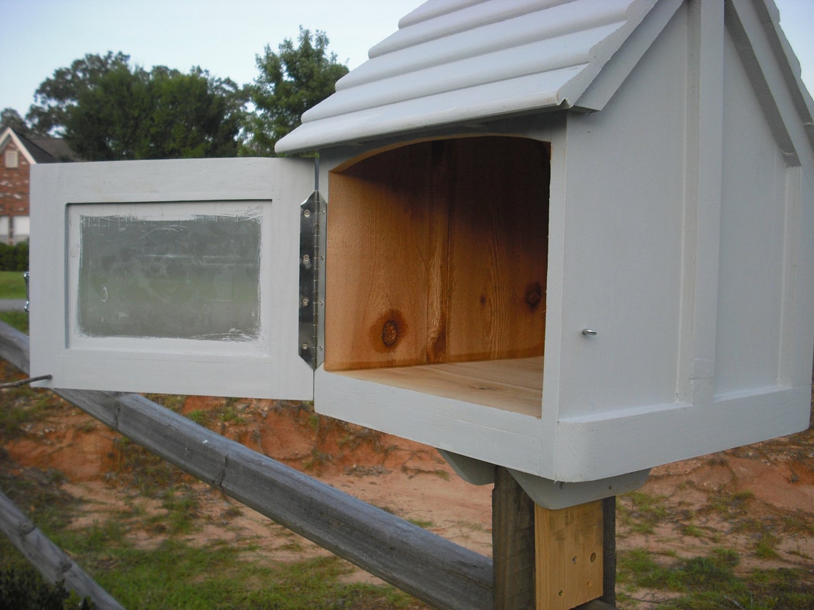 PRIMED Little House on a Stick Neighborhood Book Box Library - Etsy