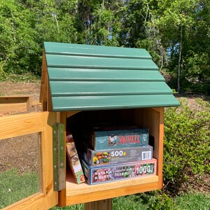 Free Puzzle Exchange, Little Puzzle House, Regular, Lending Box ...