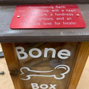 Doggy Treat, Bone Box, Stock Graphic, Engraved Plate, or Customized ...