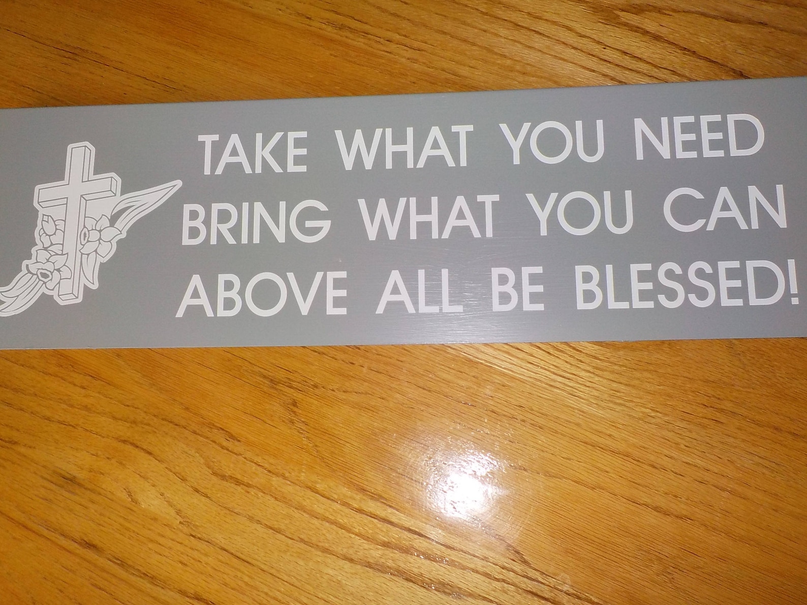 Blessing Box Metal Sign Only - Etsy