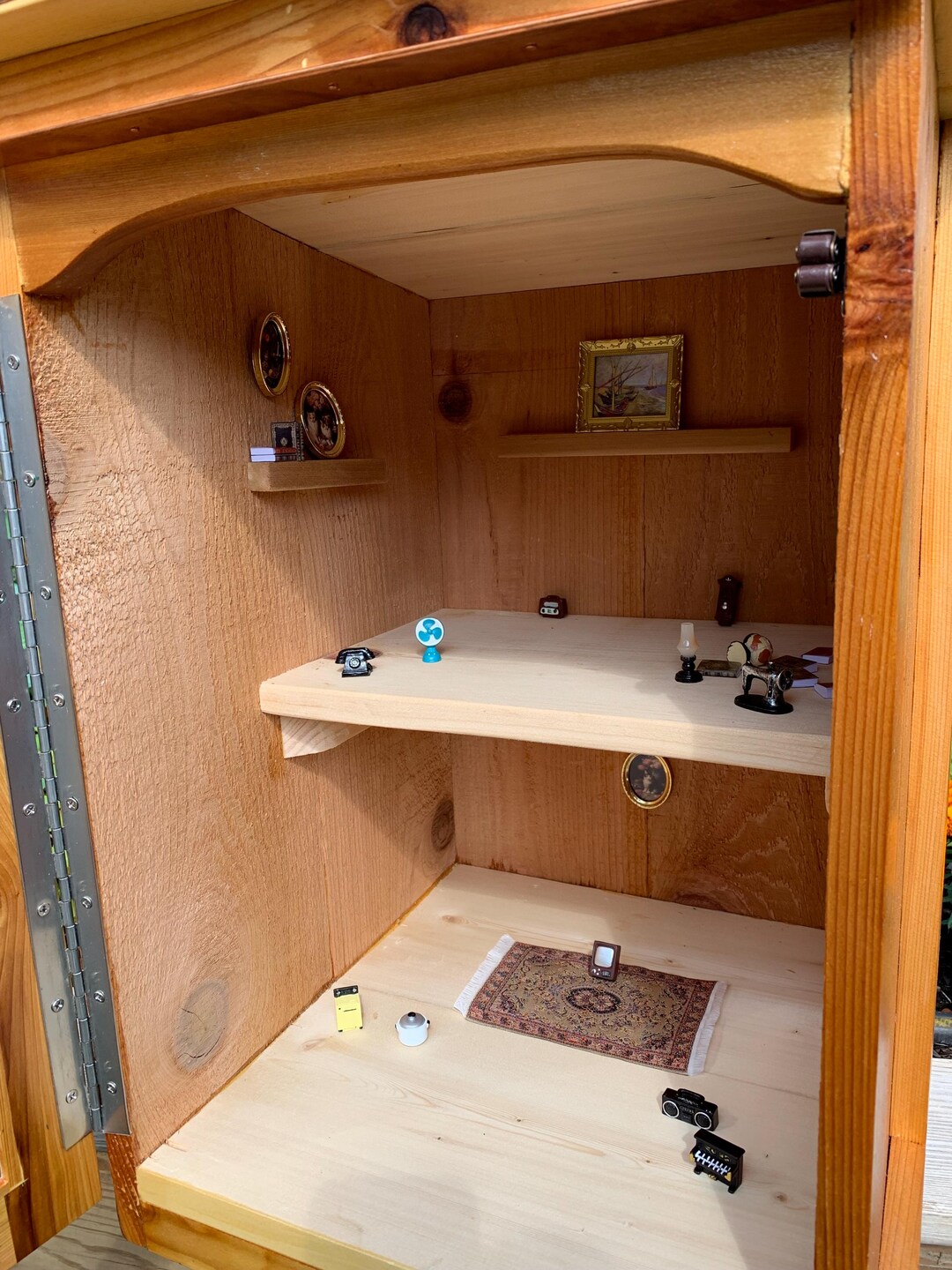 PB, Little Art Gallery, Art Exchange, FREE Shipping, Shed Roof, Lending ...