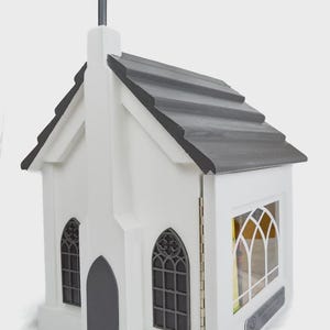 Painted Church Little Free Library, Post Mount Included - Etsy