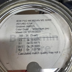 Color Chart for Our Houses and Other Items - Etsy