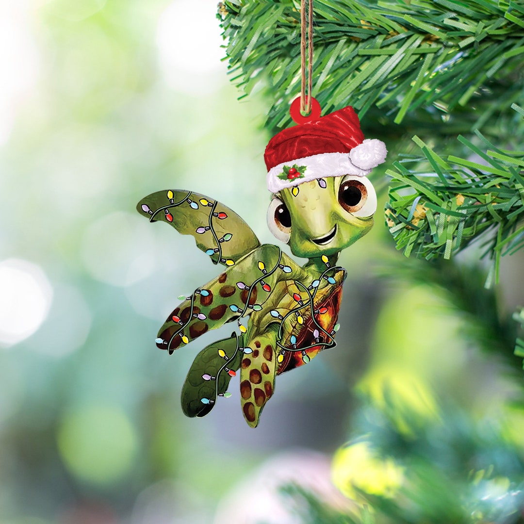 Sea Turtle Christmas Ornament Turtle Christmas Lights - Etsy