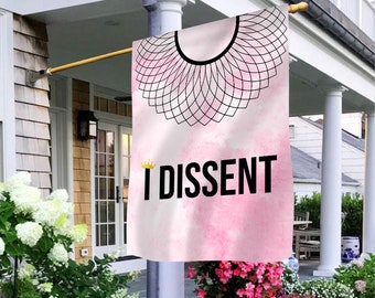 I Dissent Garden Flag - Etsy
