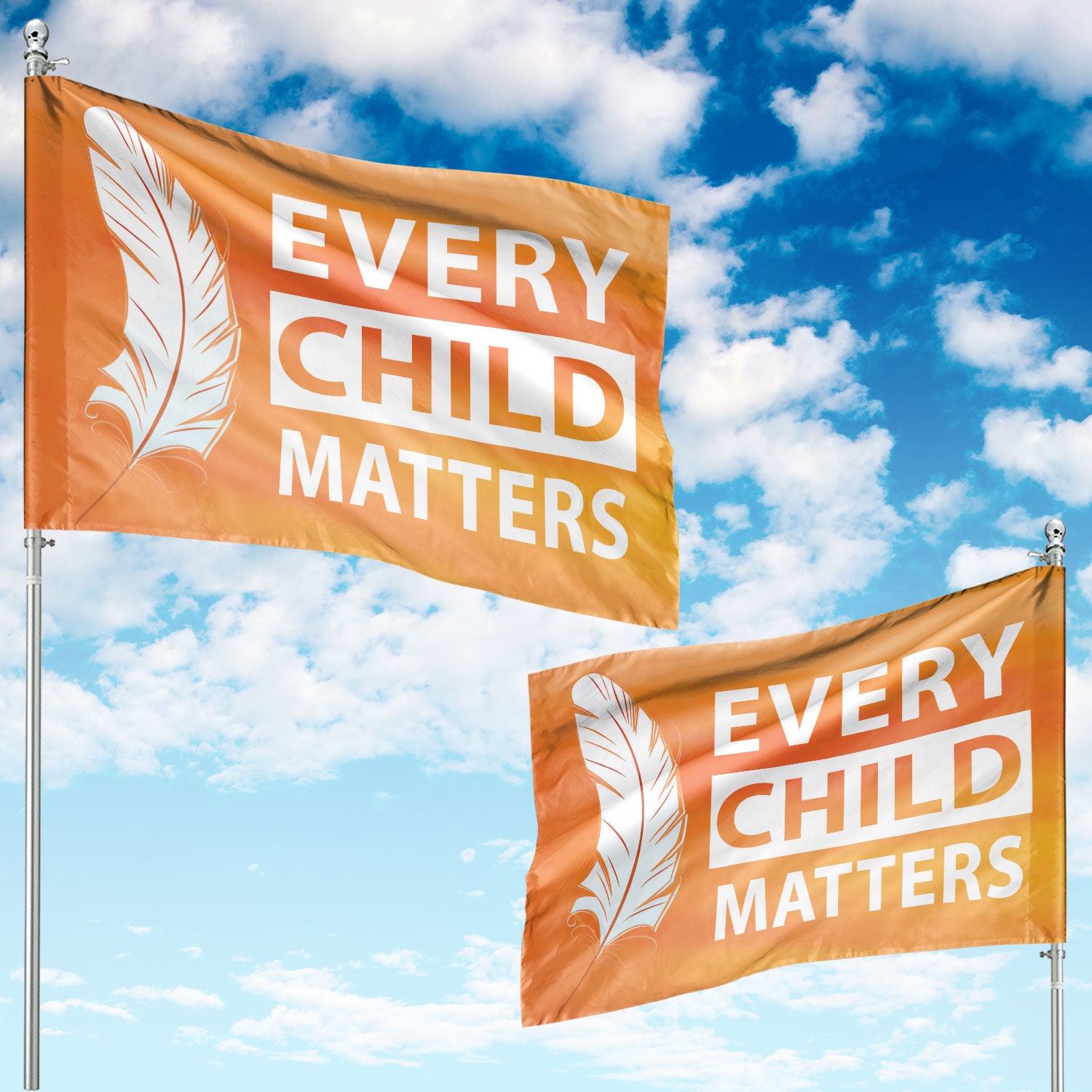 Every Child Matters Flag, Orange Day Flag, Protect Children Flag sold ...