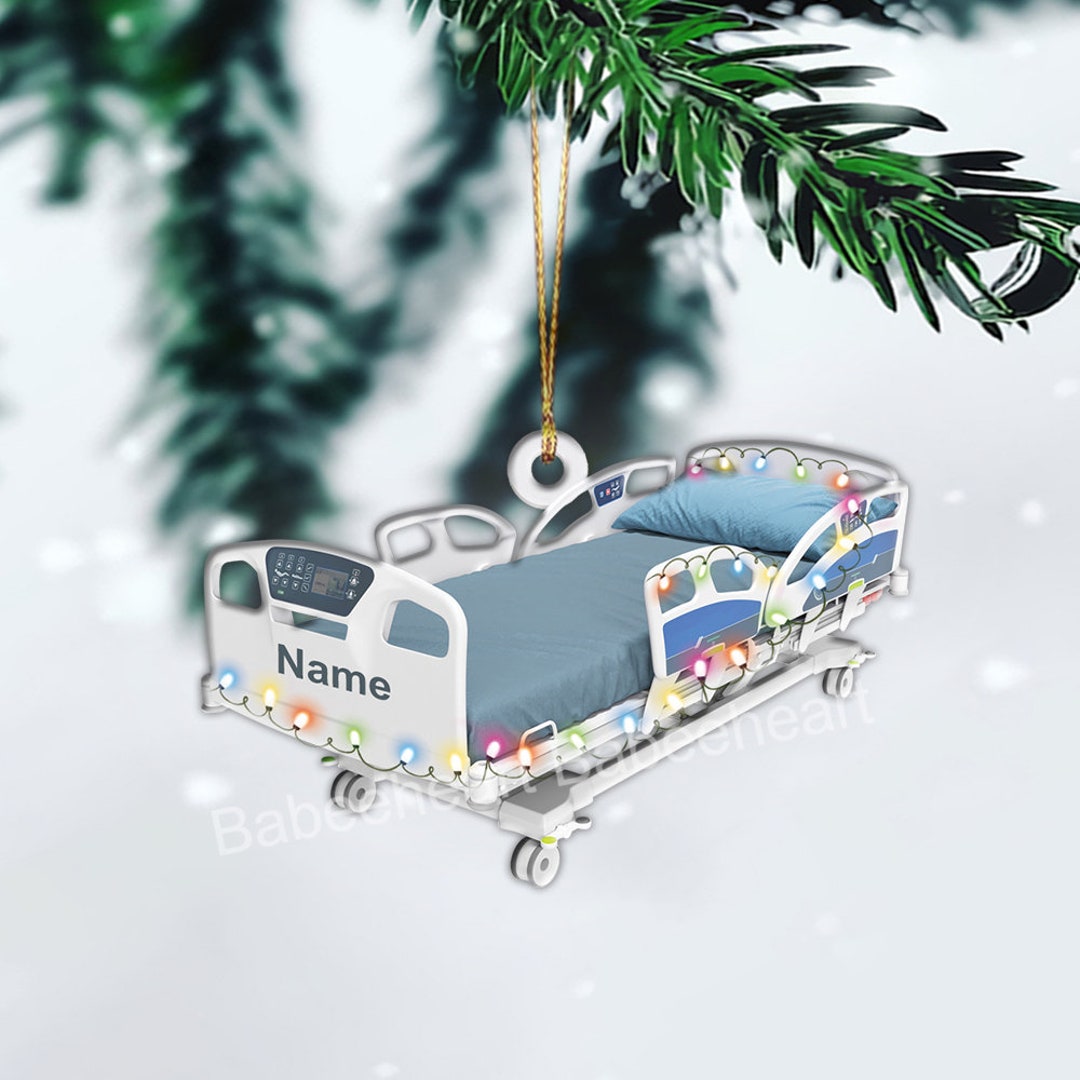 Hospital Bed Christmas Light Ornament Christmas Tree Decor - Etsy