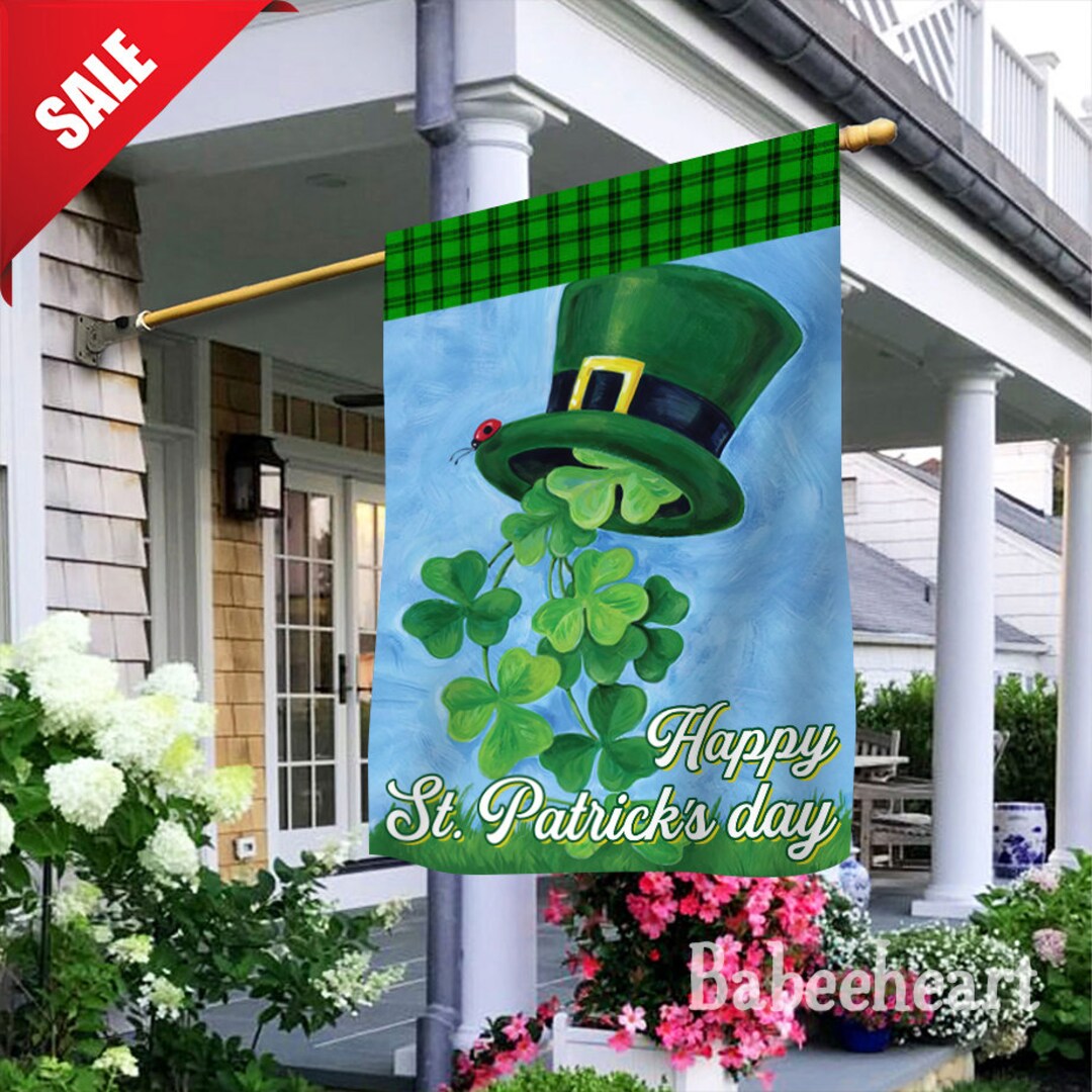 Irish Blessing Flag Celtic Cross Flag Irish Happy St. - Etsy