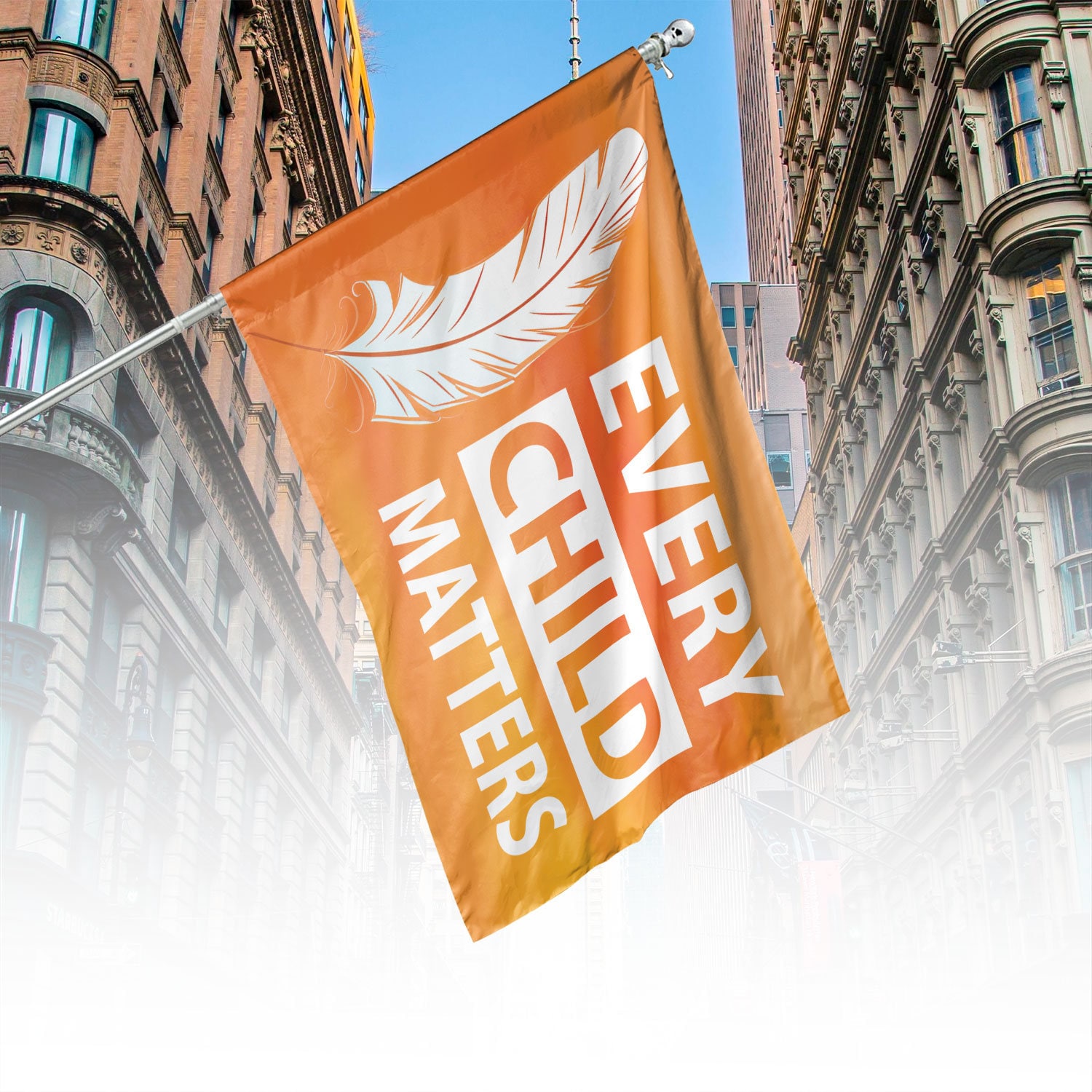 Every Child Matters Flag, Orange Day Flag, Protect Children Flag sold ...