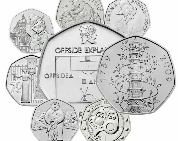 Beatrix Potter 50p Coins (UK/GB) in Good Circulated (used) Condition ...