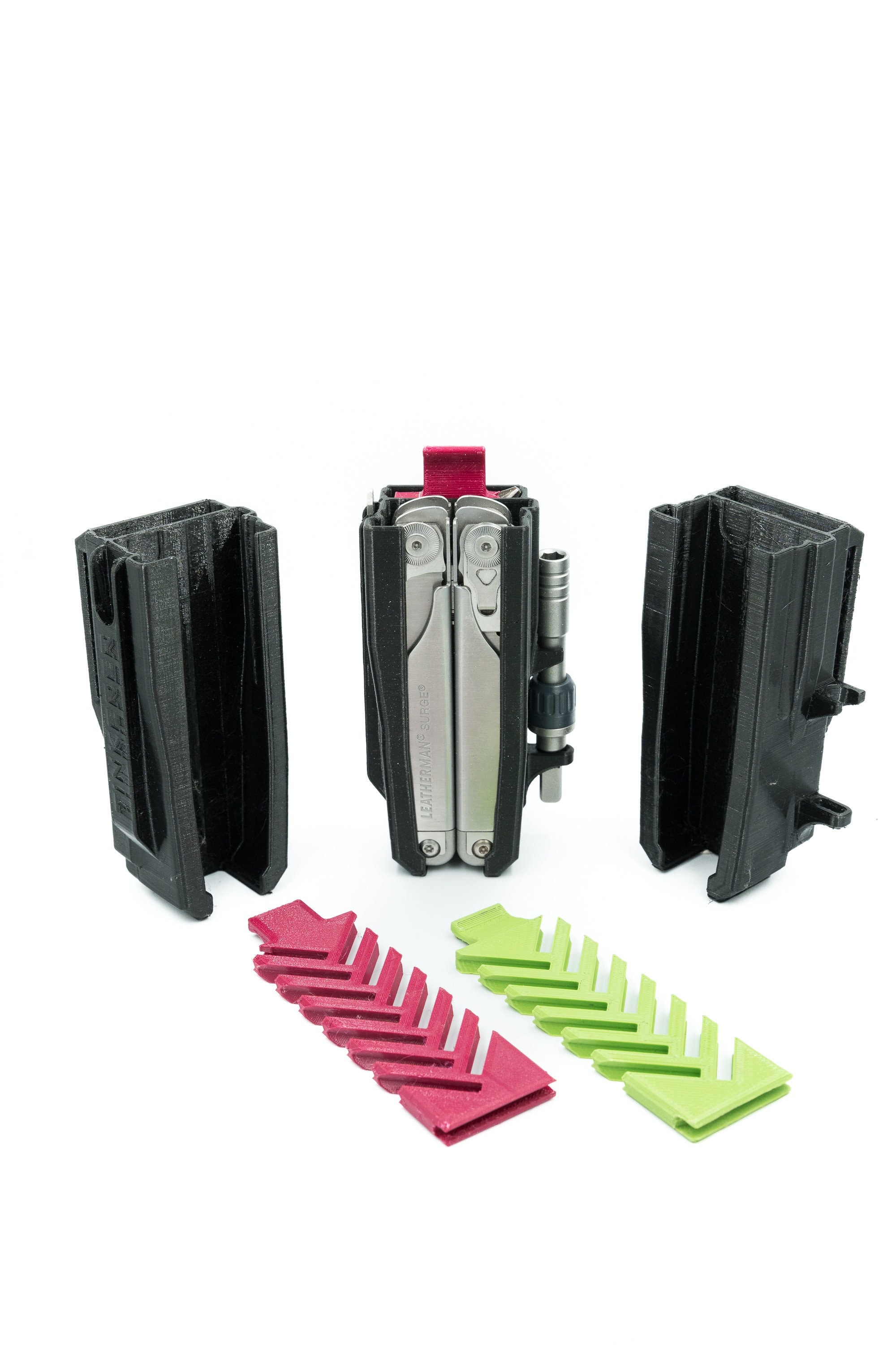 3D Printed Leatherman Surge Case for Multitool, Regular Hex Bits and ...