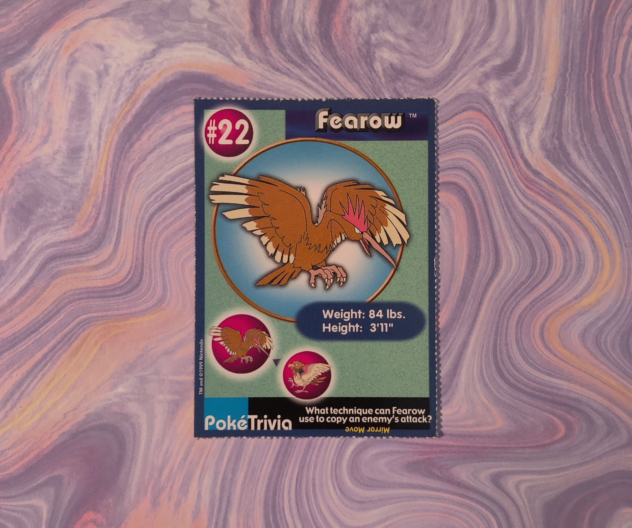 Fearow Card