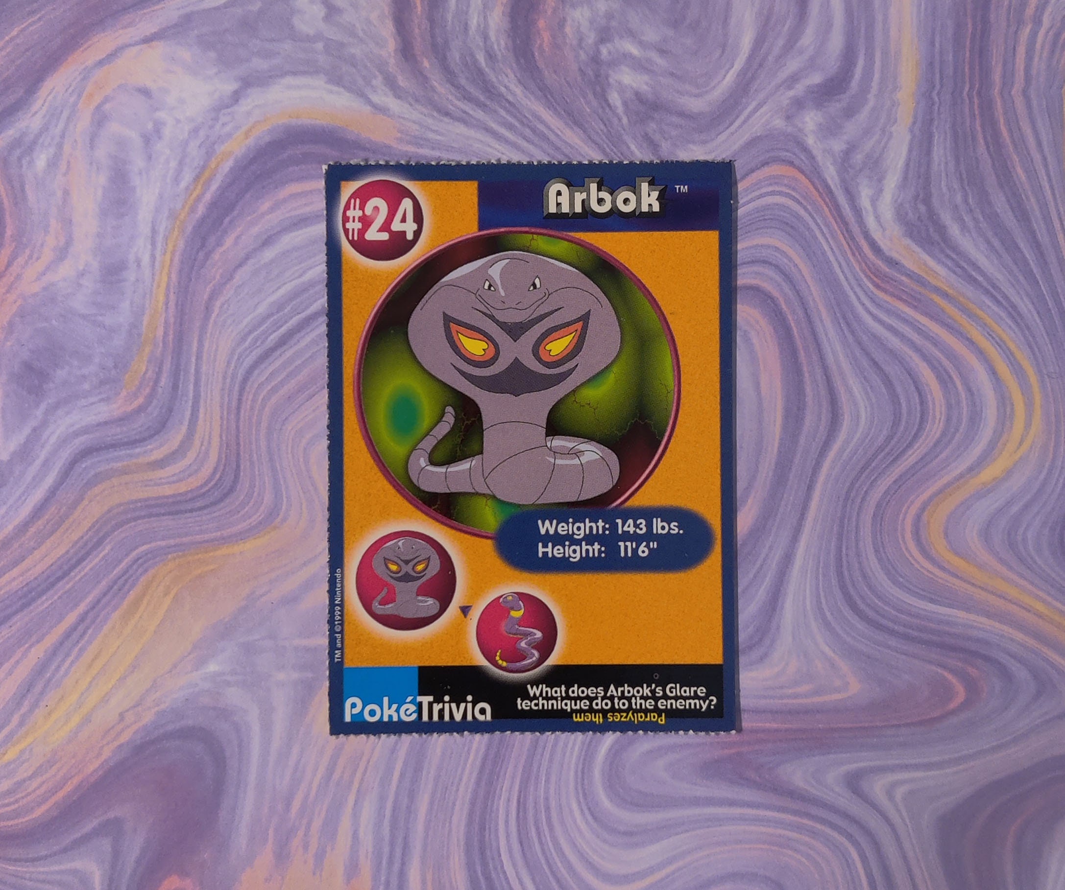 Arbok Card