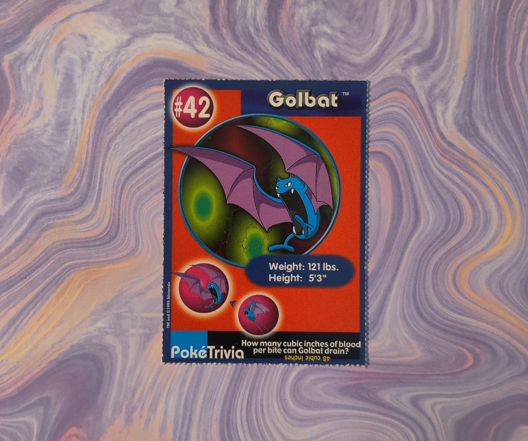 Golbat Card Blood