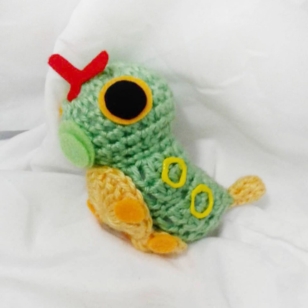 Crochet Caterpie - Etsy