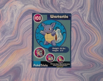 Wartortle Card - Etsy