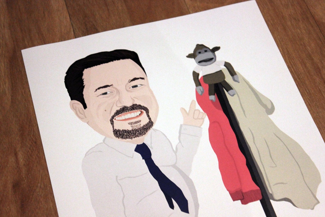 The Office Collection. Set of 3 Illustrations for 25 Pounds. - Etsy