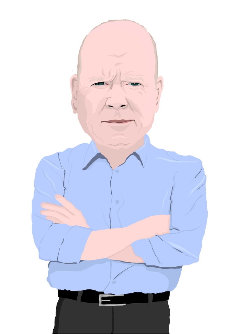 A4 Illustration of Phil Mitchell From Eastenders - Etsy UK