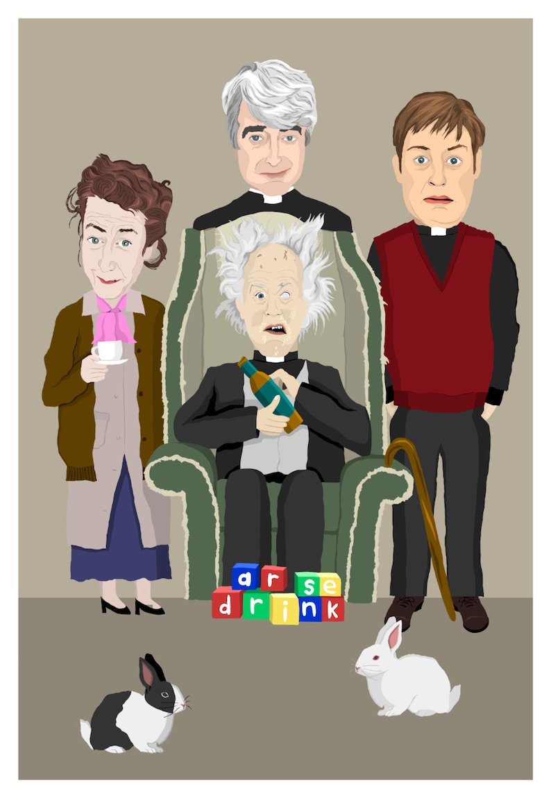 Father Ted A4 Print - Etsy UK