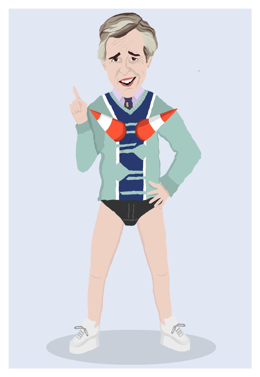 Alan Partridge Lap Dance, A4 Print - Etsy