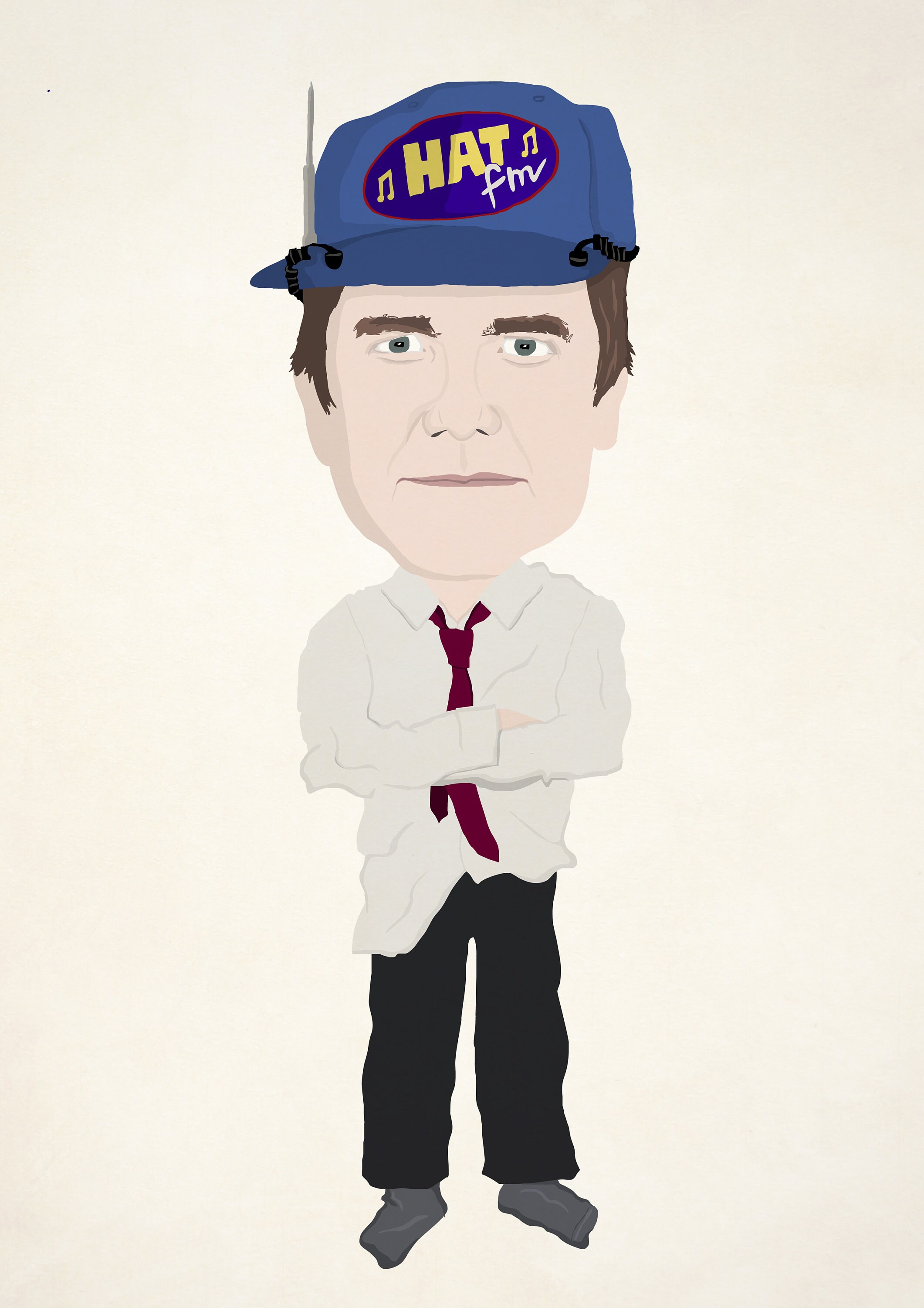 Tim From the Office- A4 Print - Etsy