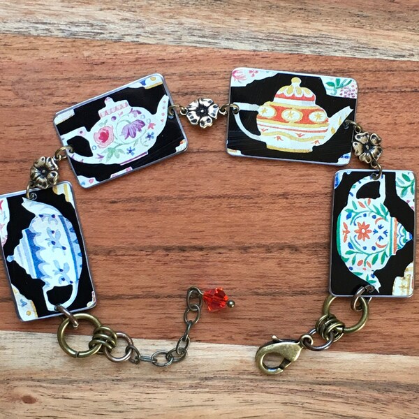 Recycled Tin Jewelry - Etsy