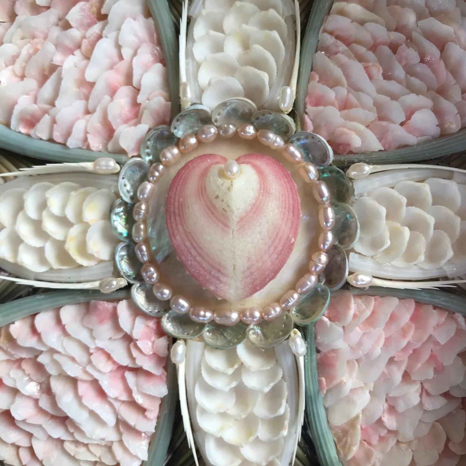 Sailor Valentine sea Heart - Etsy