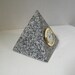 Clock Mini Clock Polished Granite Clock Retirement Gift - Etsy