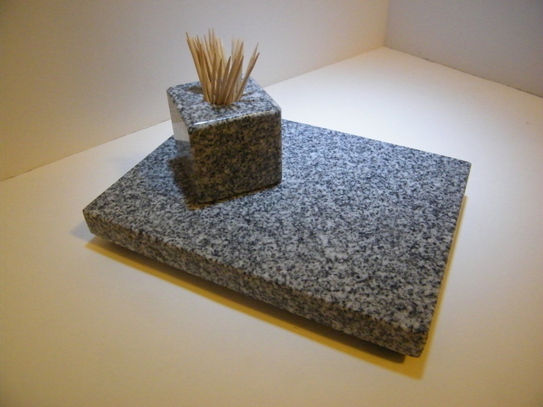 Granite Trivet Set,cutting Board, Granite Serving Set and Toothpick ...