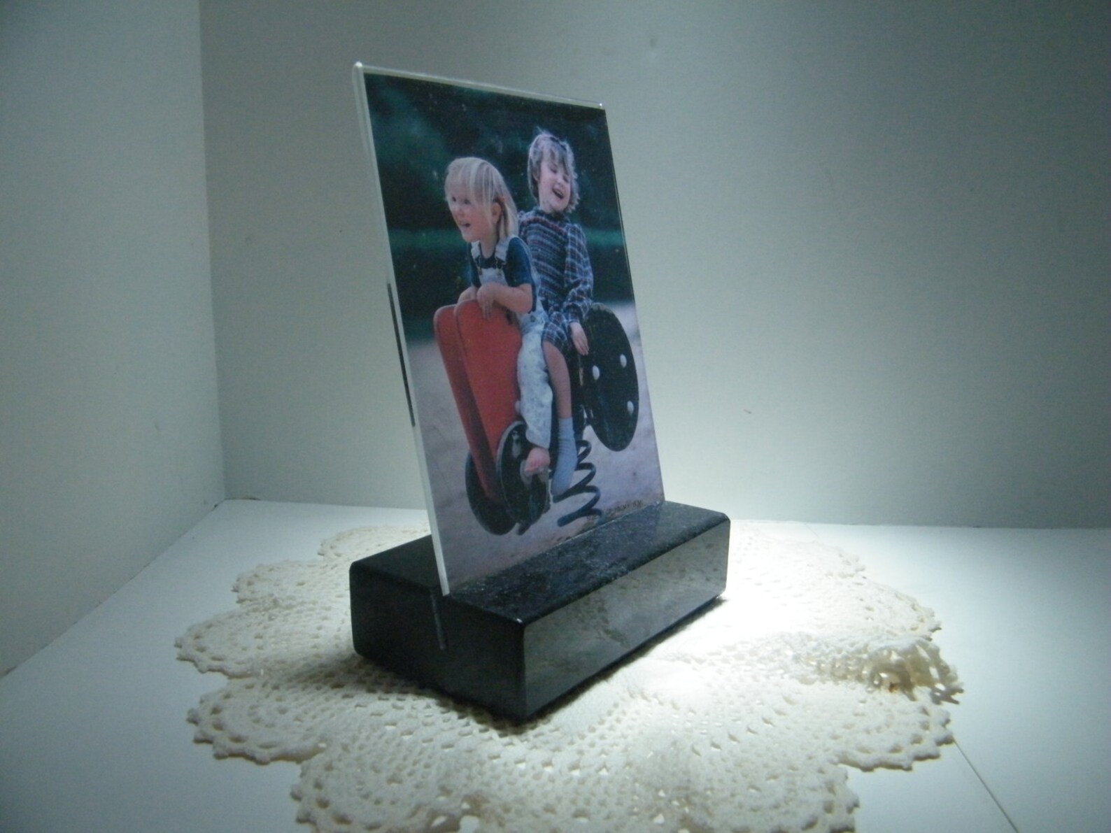 Picture Frame/ Photo Frame Stone Base/ Picture - Etsy