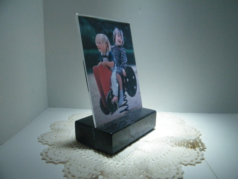 Picture Frame/ Photo Frame Stone Base/ Picture - Etsy