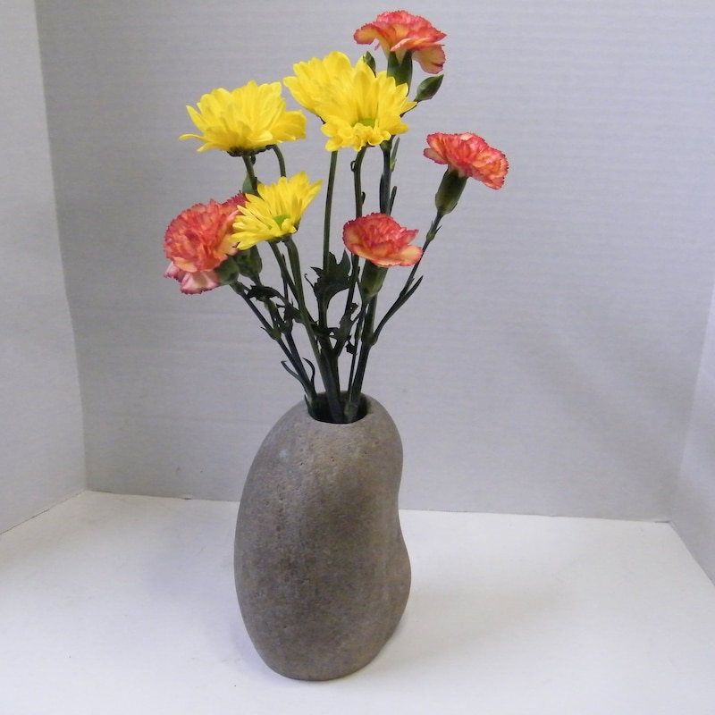 Stone Vase - Etsy