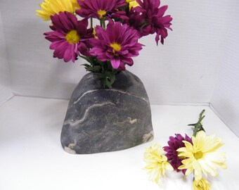 Rock Vase - Etsy