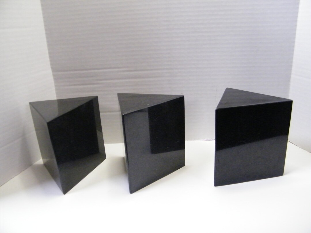 Three Black Granite Bases, Art Sculpture Bases, Sculpture Bases - Etsy