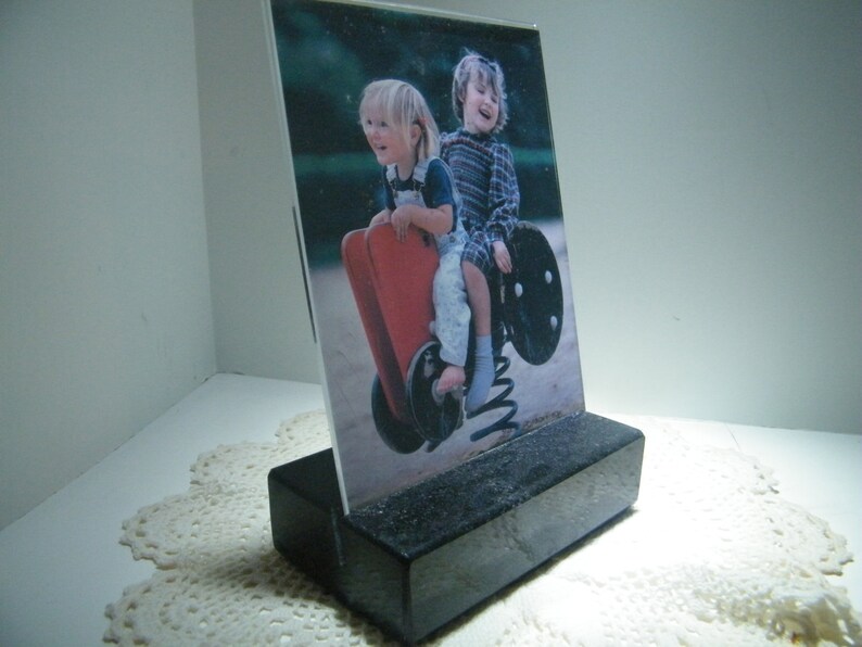 Picture Frame/ Photo Frame Stone Base/ Picture - Etsy