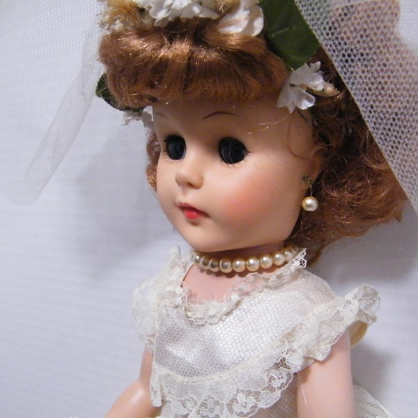 Vintage Bride Doll - Etsy
