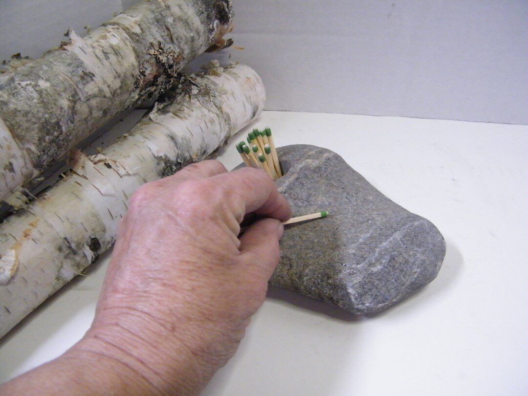 Match Striker, Stone Match Striker, Match Holder - Etsy