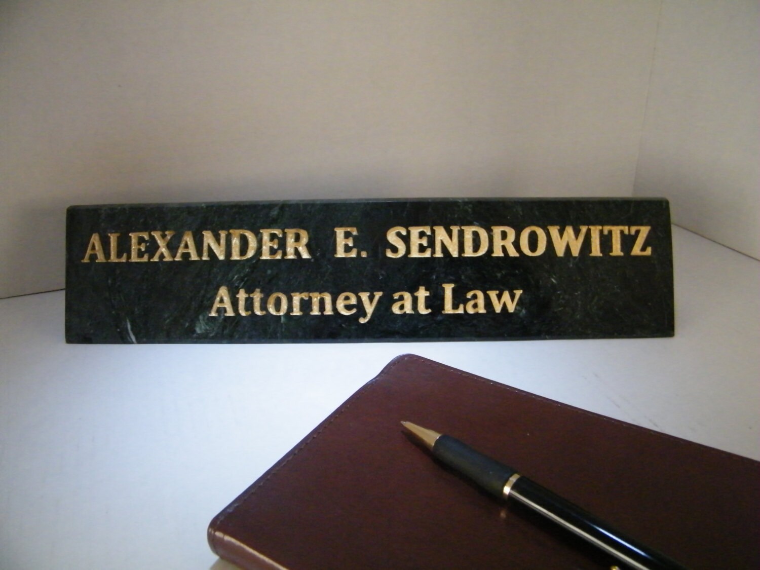 Two Sided Nameplate - Etsy