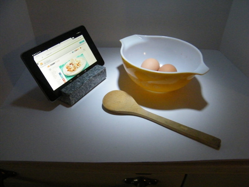 Granite Tablet Holder, Recipe Stand - Etsy