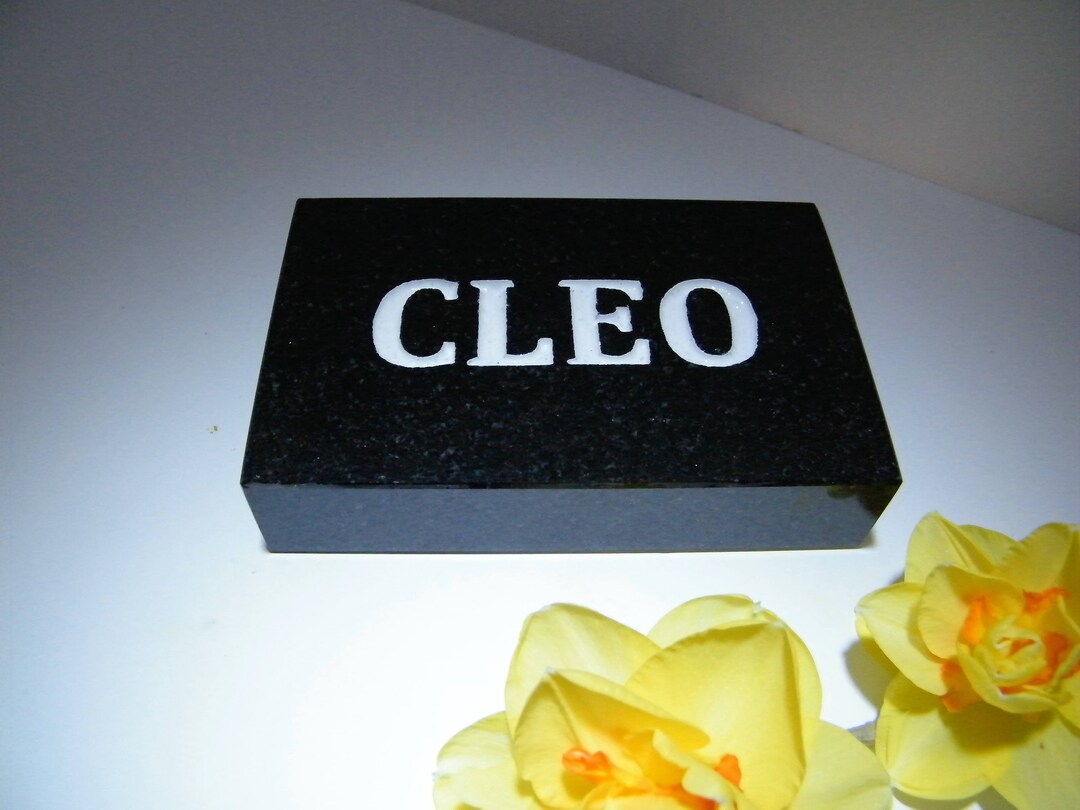 Granite Pet Marker, Granite Pet Memorial, Engraved Pet Memorial, Pet ...