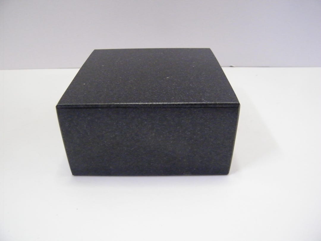 Black Granite Sculpture Base: 4" X 4" Art Base, No Custom Sizes ...