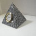 Clock Mini Clock Polished Granite Clock Retirement Gift - Etsy