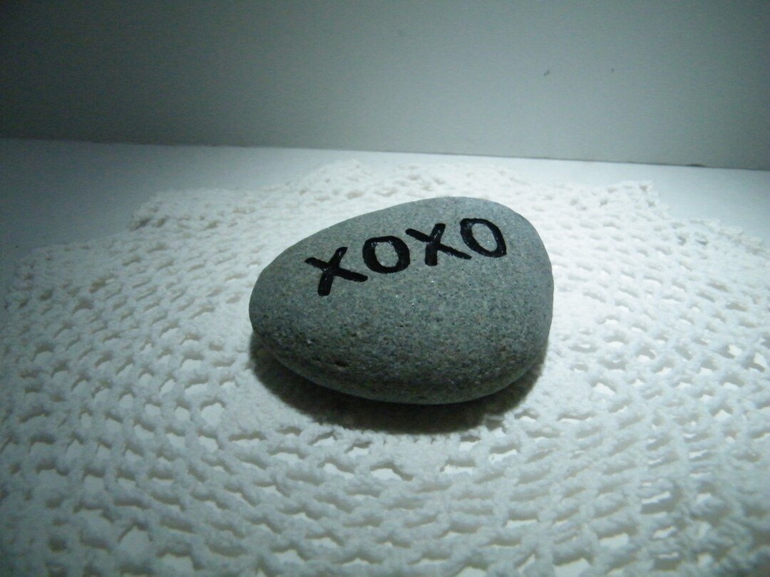 Engraved Greeting Stone: Personalized Hand-cut Keepsake - Etsy