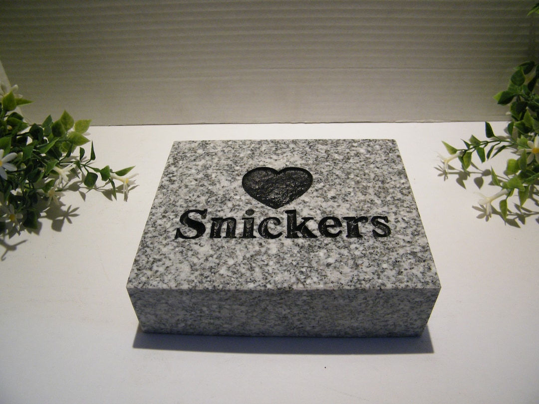 Pet Marker, Granite Pet Marker, Pet Memorial, Stone Pet Marker - Etsy